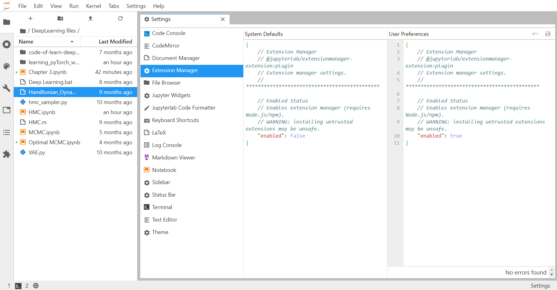 Jupyter Lab基础使用与插件扩展 | Kimtanyo Blog